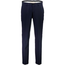 LINDBERGH Herren Anzughose "Anzughose Modern Fit", blau, Gr. 25, unifarben, Obermaterial: 67% Polyester, 28% Viskose, 5% Elasthan. Futter: 98%