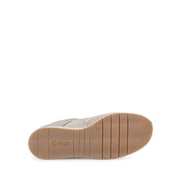 Gabor Damen Sneaker "Sneaker low", Gr. 40,5beige, Schuhe