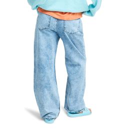 Roxy Damen Loose-fit-Jeans "Saltwater Mid Sunbleached", blau, Gr. 25, Obermaterial: 100% Baumwolle., Jeans