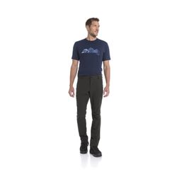 Sch&ouml;ffel Funktionshose SCH&Ouml;FFEL "PANTS FOLKSTONE", Herren, Gr. 58, N-Gr, asphalt, Obermaterial: 89% Nylon, 11% Elasthan, Hosen Funktionshose, schnell trocknendes Material, mit Rei&szlig;verschluss, sportlicher Stil