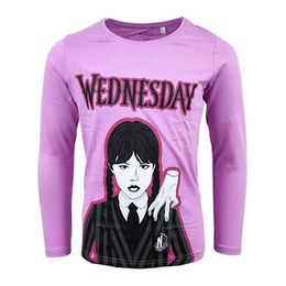 Wednesday Shirt 'Wednesday Langarmshirt' girl Purple size 158/164