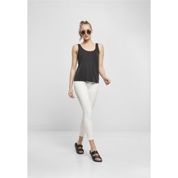 Urban Classics Damen Yoga & Relax Shirt "Urban Classics Damen Ladies Modal Loose Top"schwarz, Gr. XS, unifarben, 77% Modal, 23% Polyester, Shirts