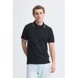 Blend Herren Poloshirt "BHEdin"schwarz beauty, Basic, Gr. XXXL, unifarben, Piqu&eacute;, 100% Baumwolle, Shirts, Modisches Polo-Hemd