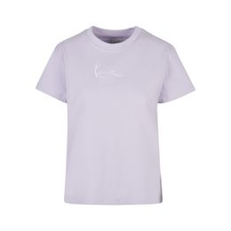 Karl Kani Damen T-Shirt "Karl Kani Damen KW221-001-1 Small Signature Tee purple"lila, Gr. XS, 100% Baumwolle, Shirts