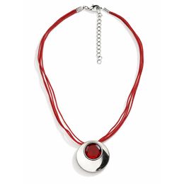Collezione Alessandro Necklace 'Salerno' female Red size Onesize