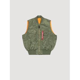 Alpha Industries Vest male Green size L
