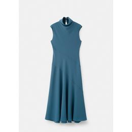 Mango Kleid Damen Gr&ouml;&szlig;e 42 dunkelrot Winterkleid