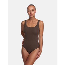 Cfab By Creamy Fabrics Shaping Bodysuit 'Low Back - Body' female Brown size XL