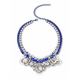 Collezione Alessandro Necklace 'Gloria' female Blue size Onesize