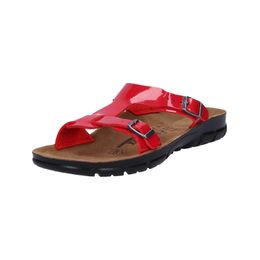 Birkenstock Damen Pantolette "Sofia", Gr. 42, rot, Obermaterial: 100% sonstige Fasern AF., Schuhe