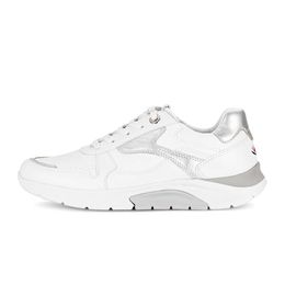 Gabor Damen Sneaker "Sneaker low", Gr. 39, wei&szlig;, Schuhe