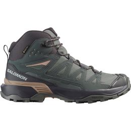 Salomon Damen Wanderschuh "X ULTRA 360 MID GORE-TEX", Gr. 42,5sedona sage, urban chic, etherea, Synthetik, Textil, Schuhe, wasserdicht