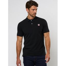 VINSON Herren Kurzarmhemd "VINSON 2-pack Polo VMMike", schwarz, Gr. L, Obermaterial: 100% Baumwolle, Hemden