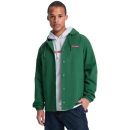 Quiksilver Herren Outdoorjacke "Rain Cloud 3K", gr&uuml;n, Gr. S, Obermaterial: 65% Baumwolle, 35% Nylon., Jacken