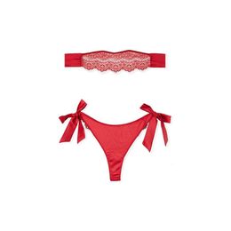 Etam Set: String und Schlafmaske 'Flirtini' Damen Gr&ouml;&szlig;e S rot Winterschuhe