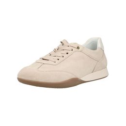 Sneaker Ara "Ara Sneaker Veloursleder", Damen, Gr. 39, cream, Veloursleder, Schuhe Sneaker