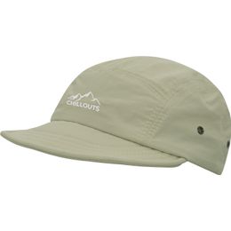Baseball Cap Chillouts "Bern Hat", Damen, beige, Kunstfaser, Caps Baseball Cap, Druckstellen reduzierende Cap im minimalistischen Outdoor-Look