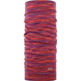 P.A.C. Merino Multi Sunrise Multifunktionstuch rot one size - Schals & Multifunktionst&uuml;cher von PAC