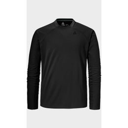 Sch&ouml;ffel Funktionsshirt SCH&Ouml;FFEL "Longsleeve Style Enixa MEN", Herren, Gr. 56, 9990, schwarz, Oberstoff: 100% Polyester, Rundhals, Shirts Funktionsshirt