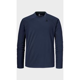 Sch&ouml;ffel Funktionsshirt SCH&Ouml;FFEL "Longsleeve Style Enixa MEN", Herren, Gr. 46, 8820, blau, Oberstoff: 100% Polyester, Rundhals, Shirts Funktionsshirt