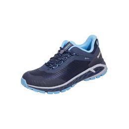 Wanderschuh Meindl "Freizeitschuhe 5503-49 Meindl Power Walker", Damen, Gr. 7, blau (marineblau, blau), Obermaterial: 100% Textilmaterial TEXMAT., Schuhe Wanderschuh