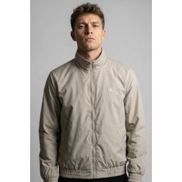 Windbreaker Calvin Klein Jeans "UNFILLED NYLON", Herren, Gr. M, vintage khaki, Web, Obermaterial: 100% Polyester, unifarben, klassisch normal, Rundhals, eingesetzt elastischer Bund, Jacken Windbreaker, Regular fit mit Stehkragen