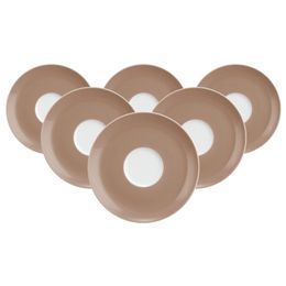 Seltmann Weiden Kombiuntertassen Liberty Pure Colors &oslash; 16 cm 6er Set