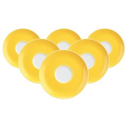 Seltmann Weiden Kombiuntertassen Liberty Pure Colors &oslash; 16 cm 6er Set