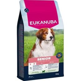 eukanuba Trockenfutter Hund, Senior, klein/mittelgross, Lamm 12kg