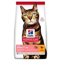 Hill's Hill's Science Plan Trockenfutter Katze, Adult, Light, Huhn 10 kg