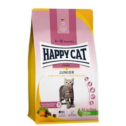 Happy Cat Young Trockenfutter Katze Junior, Land-Gefl&uuml;gel 10 kg