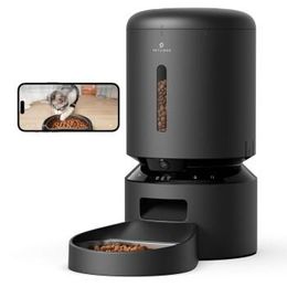Petlibro Granary Futterautomat mit &Uuml;berwachungskamera (5L) schwarz