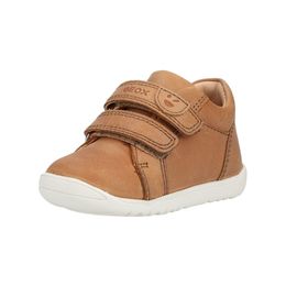 Sneaker Geox "Geox Sneaker Leder", Damen, Gr. 20, whisky, Leder, Schuhe Sneaker