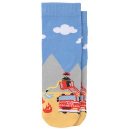 Topolino 1 Paar Jungen Socken mit Feuerwehr-Motiven