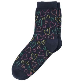 Gina Benotti 1 Paar Damen Socken mit Fun-Motiv