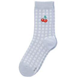 Gina Benotti 1 Paar Damen Socken mit Stickerei