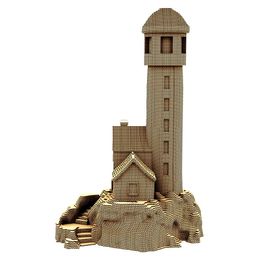Cartonic 3D-Puzzle ''Lighthouse'' in Hellbraun - 36% | Gesellschaftsspiele