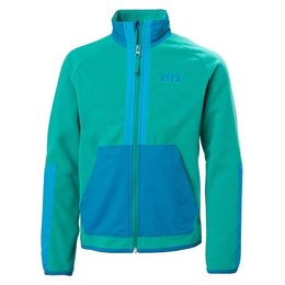 Helly Hansen Fleecejacke "Marka" in T&uuml;rkis/ Blau - 48% | Gr&ouml;&szlig;e 140 | Kids-fleecejacken-fleecepullover