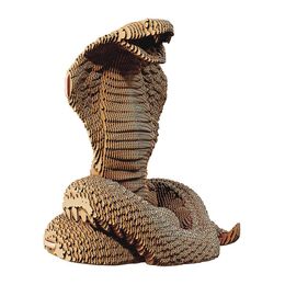 Cartonic 3D-Puzzle ''Cobra'' in Hellbraun - 39% | Gesellschaftsspiele