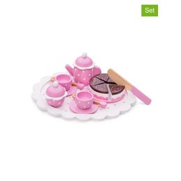 New Classic Toys Teeset mit Kuchen - ab 2 Jahren - 28% | Kuechenhelfer