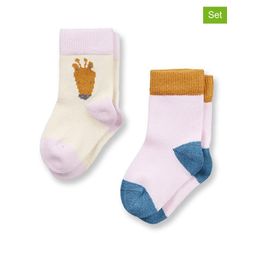 Sense Organics 2er-Set: Babysocken "Palti" in Lila - 24% | Gr&ouml;&szlig;e 14-17 | Babysocken-strumpfhosen