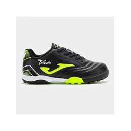 Joma Multinocken-Fu&szlig;ballschuhe "Toledo" in Schwarz/ Limette - 65% | Gr&ouml;&szlig;e 36 | Kinder-sportschuhe