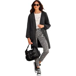 Heine Longcardigan in Anthrazit - 71% | Gr&ouml;&szlig;e 34 | Damen-pullover-cardigans