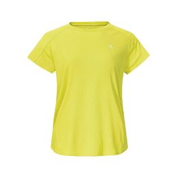 Sch&ouml;ffel Sch&ouml;ffel Funktionsshirt "Grunas" in Gelb - 62% | Gr&ouml;&szlig;e 40 | Damen-outdoor-tops-shirts