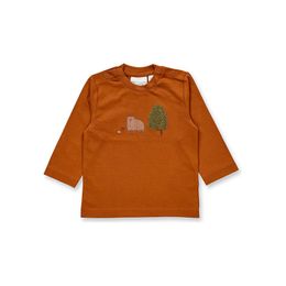 Sense Organics Longsleeve "Elan" in Orange - 49% | Gr&ouml;&szlig;e 74 | Baby-langarmshirts