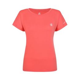 Dare 2b Trainingsshirt "Persisting II Tee" in Lachs - 71% | Gr&ouml;&szlig;e 42 | Damen-outdoor-tops-shirts