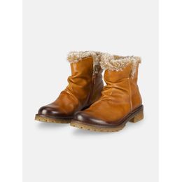 felmini Leder-Boots in Hellbraun - 51% | Gr&ouml;&szlig;e 40 | Damen-stiefel