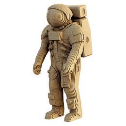 Cartonic 3D-Puzzle ''Astronaut'' in Hellbraun - 36% | Gesellschaftsspiele