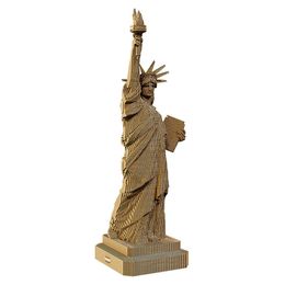 Cartonic 3D-Puzzle ''Statue od Liberty'' in Hellbraun - 39% | Gesellschaftsspiele