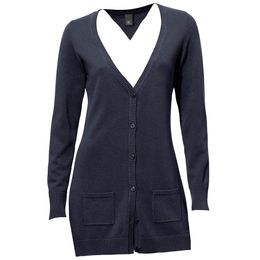 Heine Longcardigan in Dunkelblau - 68% | Gr&ouml;&szlig;e 40 | Damen-pullover-cardigans